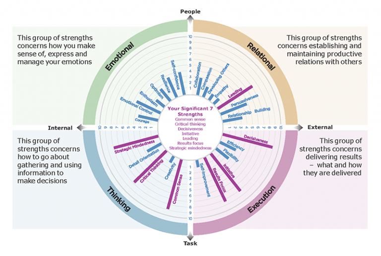 Strengths-wheel - TBC Marketing